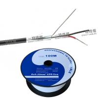 China Unshielded PVC Insulation Solid 8xAWG24 CCA Alarm Cable 2-20 Cores 0.22mm2 for sale