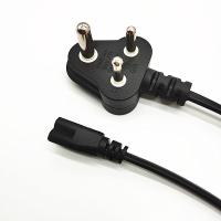 China PVC Rubber SABS Power Cord 16A 250V South Africa Standard for Consumer Electronics for sale