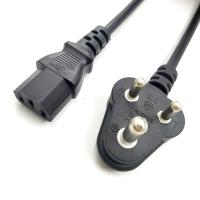 China PVC Rubber SABS Power Cord 16A 250V South Africa Standard for Consumer Electronics for sale