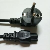 China EU Standard Power Cable SPT-2 18AWG 2C 3ft 6ft 12ft EU Plug to IEC C19 for sale
