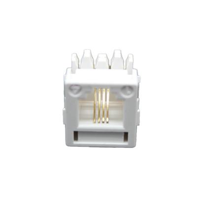 China Exact Cables ABS Network Rj11 Modular Jack Keystone Jack in Different Colors for FLUKE for sale