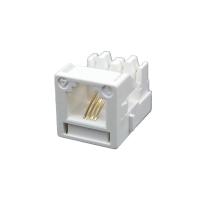 China Exact Cables ABS Network Rj11 Modular Jack Keystone Jack in Different Colors for FLUKE for sale
