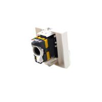 China RJ45 Keystone Jack Faceplate for French Legrand Single Port UTP 45x22.5mm Cat5e for sale