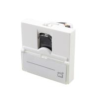 China RJ45 Keystone Jack Faceplate for French Legrand Single Port UTP 45x22.5mm Cat5e for sale