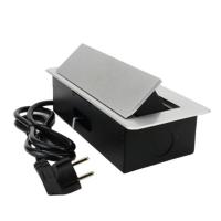 China Desktop Connection Data Box for Office Desk Media Socket in Germany Power and Data Socket for sale