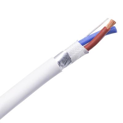 China Industrial Fire Alarm Cable 2 Core 1.5mm2 FPLR Bare Copper Wire 300V for sale