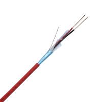 China Industrial Fire Alarm Cable 2 Core 1.5mm2 FPLR Bare Copper Wire 300V for sale