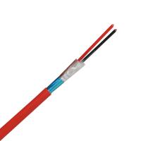 China Industrial Fire Alarm Cable 2 Core 1.5mm2 FPLR Bare Copper Wire 300V for sale