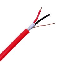 China Industrial Fire Alarm Cable 2 Core 1.5mm2 FPLR Bare Copper Wire 300V for sale