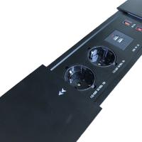 China European Standard Office Conference USB Table Power Socket Outlet 280x100x32mm 20pcs for sale