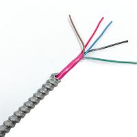 China US/Canada Fire Alarm Cable Bare Copper Core 1/0.5tc Drain Wire 12-103mm Conduit Sizes for sale