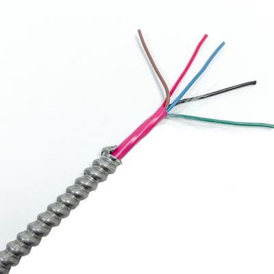 China US/Canada Fire Alarm Cable Bare Copper Core 1/0.5tc Drain Wire 12-103mm Conduit Sizes for sale