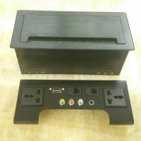 China European Markets Conference Table Socket with EU Socket and USB Power Charger for sale