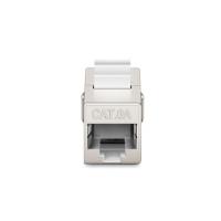 China RJ45 Cat 6A Shielded Keystone Adapter Cat7 Keystone Jack for Female Networking Needs for sale