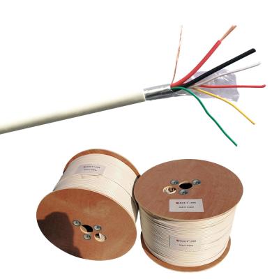China 18x0.22mm2 LSOH Insulated Alarm Cable BC Bare Copper Conductor Al Foil Shield for sale