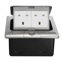 China 110v-250v Rated Voltage Universal Design Pop Up Electrical Outlet with USB and EU Plug for sale