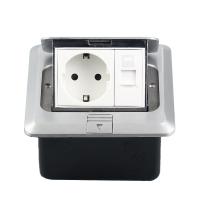 China RJ45 Data Computer Internet Outlet Sockets for Office and Home NO Network EU Standard for sale