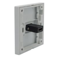 China Standard Grounding Black Universal Plugs Charging Wall Socket with Custom Power HDMI for sale