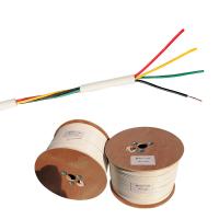 China 10x0.22mm2 Brown CPR Alarm Cable EN50575 IEC6032-1 for UK Market Communication Cable for sale