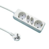 China European 6 Gang Electric Extension Socket 3 Way Socket with Customized Functions for sale