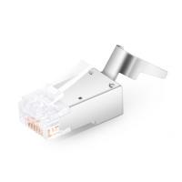 China Exact Cables Network Cable 3 Prong Connector with Different Colors RJ45 Modular Jack for sale