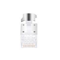 China Exact Cables Network Cable 3 Prong Connector with Different Colors RJ45 Modular Jack for sale