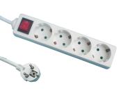 China European Power Strip Extension Socket 4 Outlet with Customizable Voltage Settings for sale