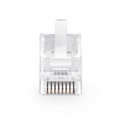 China Exact Cables Cat5e Keystone Jack RJ45 Unshielded 110 IDC Connector for UTP Network for sale