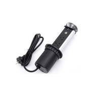 China 266x130x7mm Right Angle Smart Power AU Lead Pop Up Desk Extension Power Point Outlet 250V 10A for sale