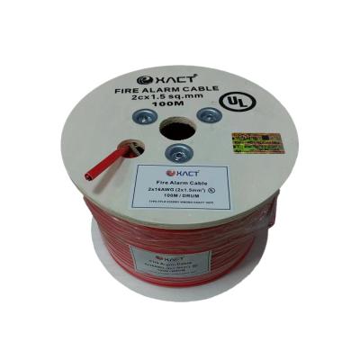 China PH120 Fire Alarm Cable 2x2.5mm2 Shielded with Drain Wire 1/0.5tc mm for sale