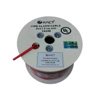 China Unshielded Shielded Bare Copper Stranded Fire Alarm Cable 2x0.5mm2 with PVC Insulation for sale