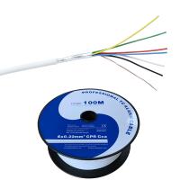 China 6x0.22mm2 Shielded Stranded TC Tinned Copper CPR Eca Control Cable for Building Alarm for sale