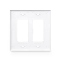 China 1 2 3 Gang Wall Switch Outlet Cover ABS American Standard Wall Plate 12 24V for sale