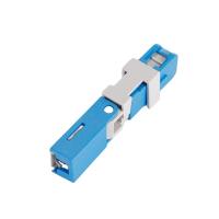 China SC UPC Fiber Optic Fast Connector FTTH Low Insertion Loss 0.2dB 1000 Times Durability for sale