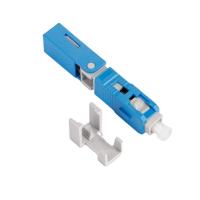 China SC UPC Fiber Optic Fast Connector FTTH Low Insertion Loss 0.2dB 1000 Times Durability for sale