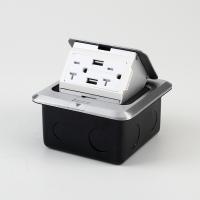 China European Standard Aluminum Alloy Pop Up Floor Socket 16A 250V with EU Outlet for sale