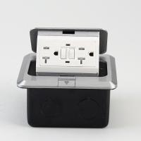 China European Standard Aluminum Alloy Pop Up Floor Socket 16A 250V with EU Outlet for sale