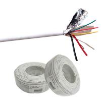 China PVC Jacket 4x0.22mm2 2x0.5mm2 Shielded Stranded TC Tinned Copper Alarm Cable Control Cable for sale