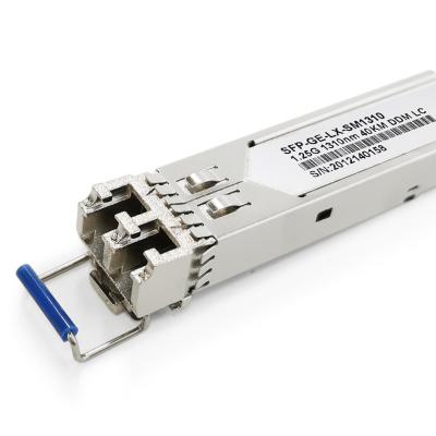 China 1.25G Dual Fiber Single Mode SFP Module 1310nm 20km LC 3.3V for sale