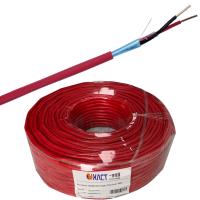 China Shielded Fire Alarm Cable 2x0.8mm2 BC Bare Copper FPL FPLR PVC Jacket Industrial for sale