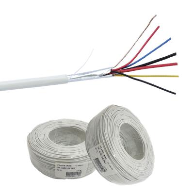 China PVC Jacket 4x0.22mm2 Unshielded Stranded Tinned Copper LSF Insulationet CPR Eca Alarm Cable for sale
