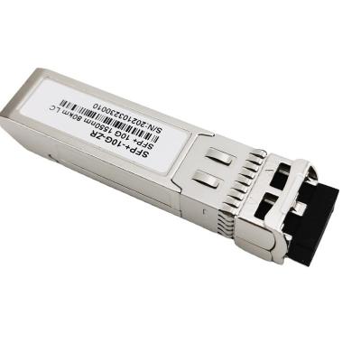 China 10G SFP LC SM 1550nm 80km Dual Fiber Transceiver Module Compatible with Cisco HP for sale