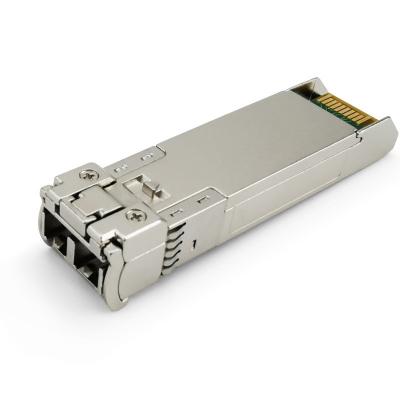 China 10Gbps SFP Module 1550nm 80km Dual Fiber Single Mode LC Interface 3.3V for sale