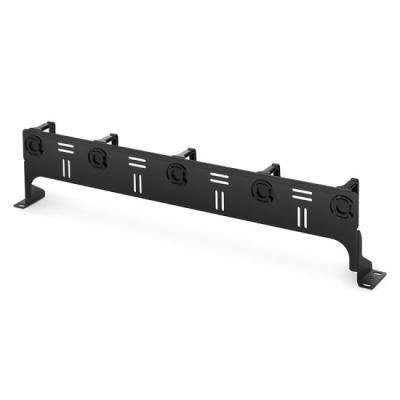 China Exact Cables Metal Cable Tray Grey with 5 D-rings for Customized Cable Management for sale