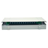 China 12 Core Rack Mount Fiber Optic ODF Box with SC Square Opening and Easy Installation for sale