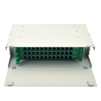 China 12 Core Rack Mount Fiber Optic ODF Box with SC Square Opening and Easy Installation for sale
