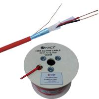 China ExactCables 2x1.0mm2 Fire Alarm Circuit Cable PVC Insulated Bare Copper Wire 6.5mm for sale