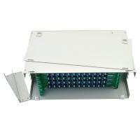 China 72 Port ODF Optical Distribution Frame SC FC ST LC Compatible 1.2mm Steel Plate for sale