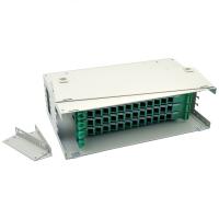 China 72 Port ODF Optical Distribution Frame SC FC ST LC Compatible 1.2mm Steel Plate for sale