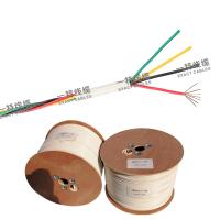 China 6 Cores 0.22mm2 ExactCables Flexible Alarm Cable with Drain Wire and Overall Aluminium Polyester Shield for sale